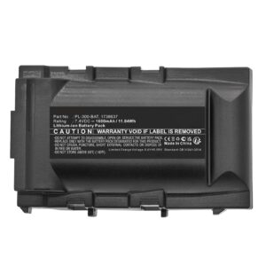 kovhihav replacement pl-300-bat battery for 3m pl300, dymo rhino 6000, 5000, 5200 portable printer, 7.4v li-ion 1600mah