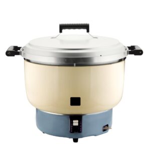 pn poongnyun gc-6000(e) gas commercial rice cooker, lng type, 55 servings, 24l, nsf certified