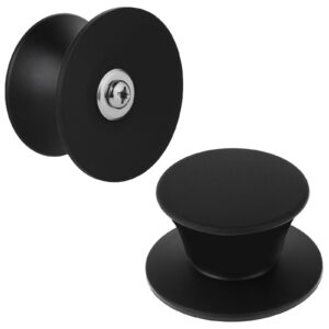 2 pcs pot lid knob replacement silicone lids knob universal pot handles knob kitchen cookware lid replacement