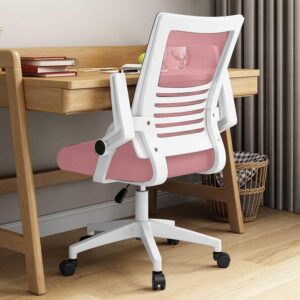 xuegw home office chair ergonomic desk chair mesh computer chair with lumbar support armrest，reclining office chair swivel chair with flip-up arms