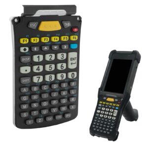 carpsdzy 58-keys mc9300 standard alpha numeric keypad replacement for zebra symbol mc930b-g barcode scanner handheld pda mobile computer, responsive keyboard (kypd-mc9358anr-01, kypd-mc9358anr-10)