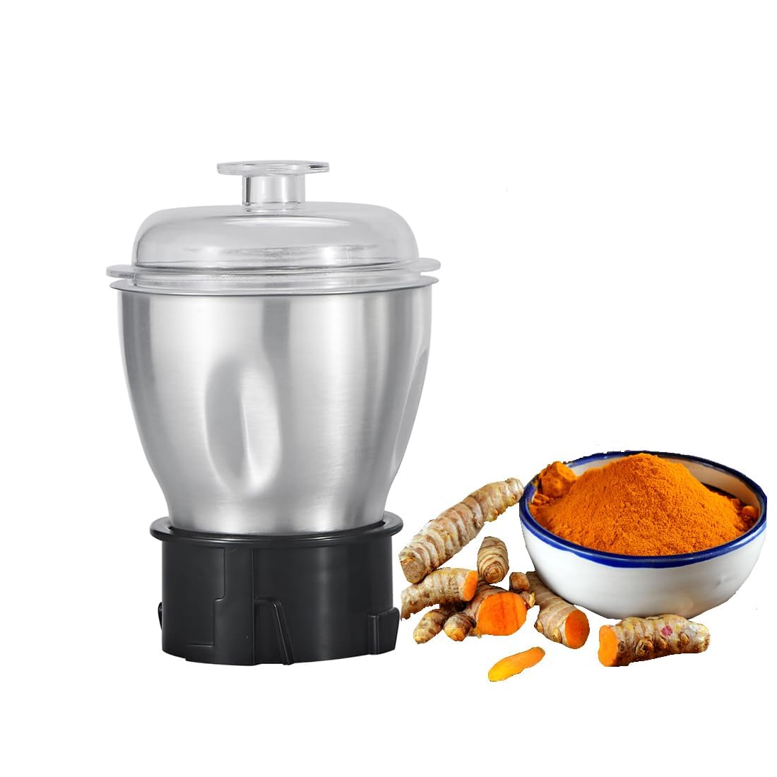 Vitasunhow Indian Mixer Grinder, features 800 Watt motor Comes with 3 Stainless Steel Jars