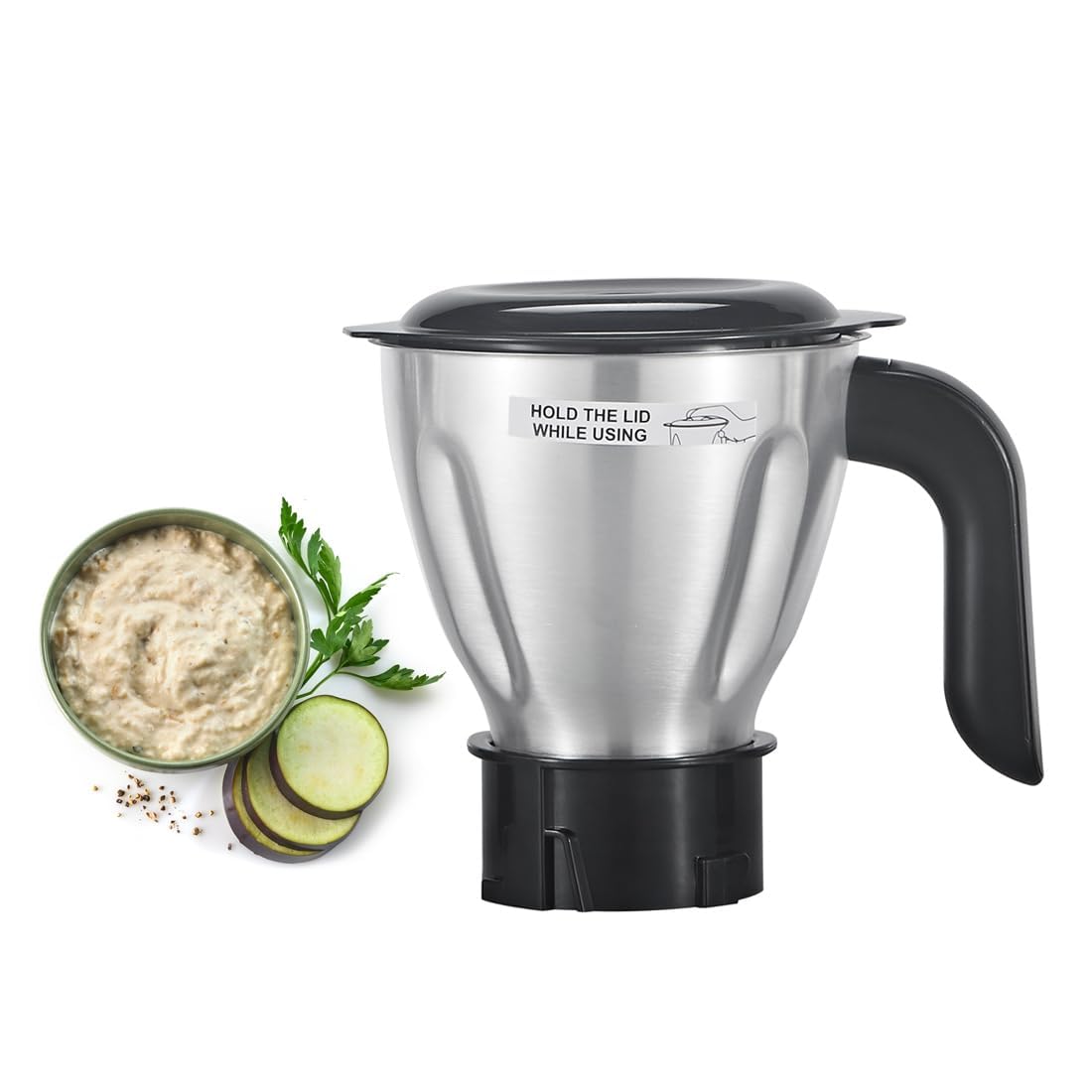 Vitasunhow Indian Mixer Grinder, features 800 Watt motor Comes with 3 Stainless Steel Jars