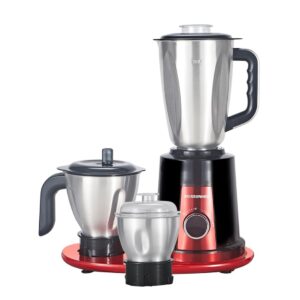 vitasunhow indian mixer grinder, features 800 watt motor comes with 3 stainless steel jars