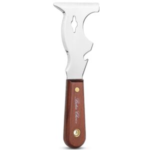 bates- paint scraper, 9 in 1 painters tool, mahogany wooden handle, paint scrapers for wood, painters tool, painters knife, paint scraper for painting, putty knife, metal scraper, spackle knife