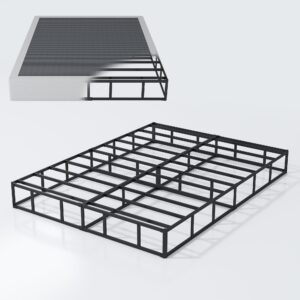 vehowy 9 inch box spring for king bed,heavy duty box spring mattress foundation/metal bed base/noise free/non-slip/easy assembly