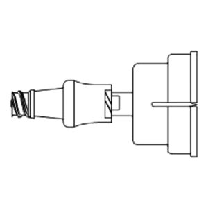 vial spike for small vials with 20 mm closures - case of 50