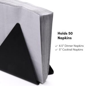 xympo Napkin Holder, Self-Adjusting Paper Napkin Dispenser