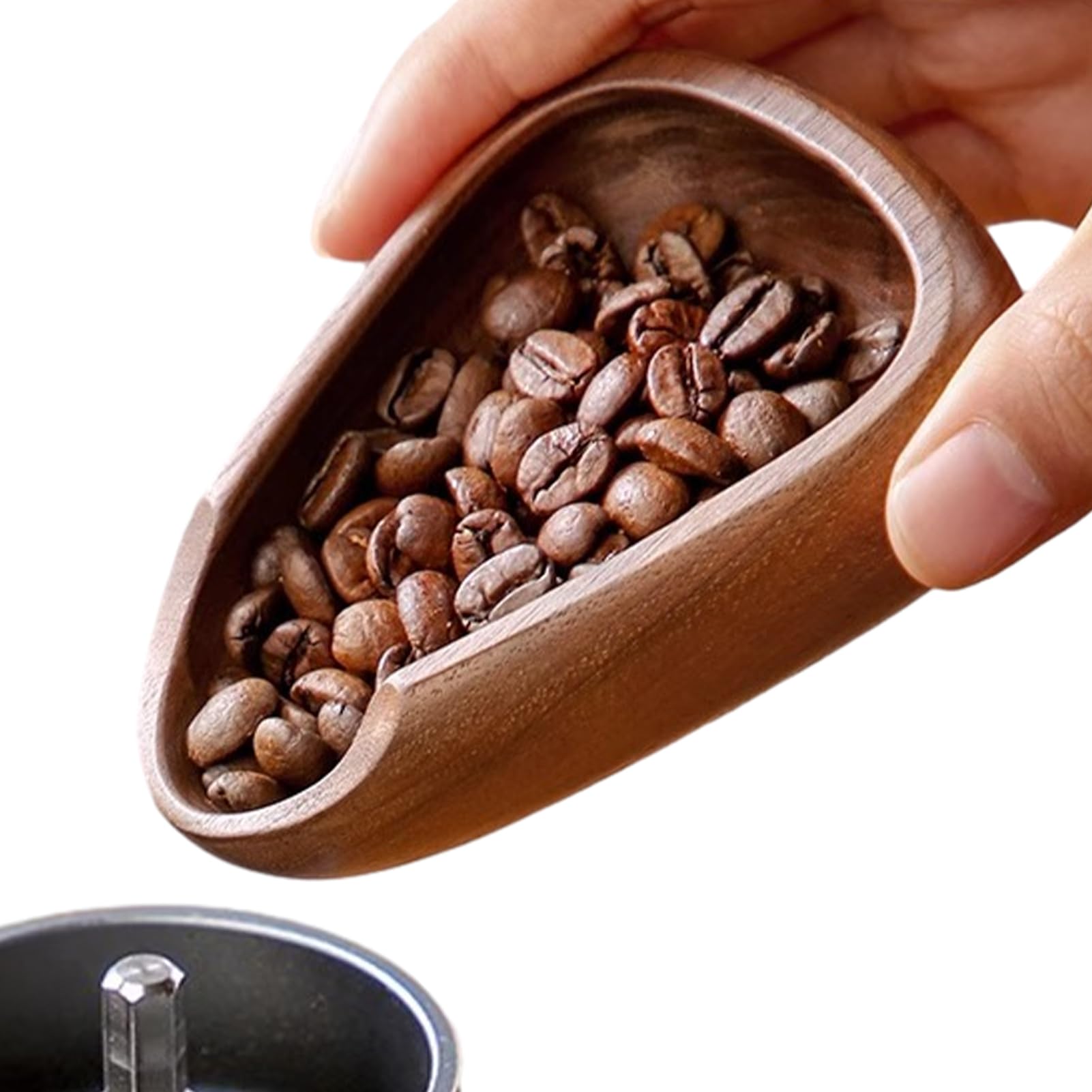 Coffee Bean Bowl Dosing - Wooden Dosing Vessel, Wooden Espresso Dosing Cup, Coffee Bar Accessories, Coffee Cupping Tray, Espresso Accessories for Coffee or Tea for Milk Tea Shops Homes Coffee Bar