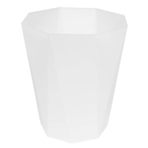 bestoyard large trash can bathroom waste can open trash can hotel garbage bin rubbish container trash basket kitchen waste bin garbage ashbin waste basket mini laundry tub office white