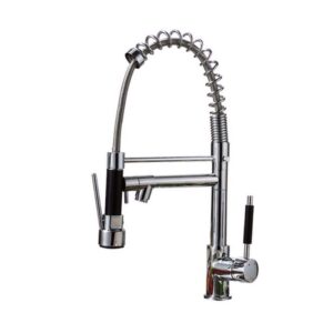 kitchen faucet copper kitchen faucet dual-purpose vertical washing pot spring cold-hot mixed faucet