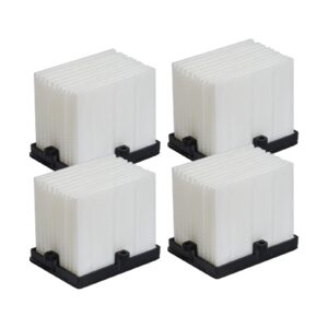 pureburg m18 replacement sander filters compatible with milwaukee 2648-20 & 2648-21, m18 random orbital sander,4-pack