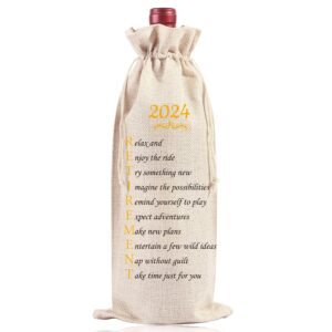 2024 retirement gifts wine bag - retirement wine bags retirement wine bottle gift bags funny 2024 retirement gifts for retired men women teacher employees friend colleague