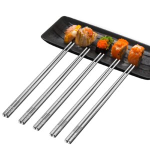 chopsticks (silver stainless steel)