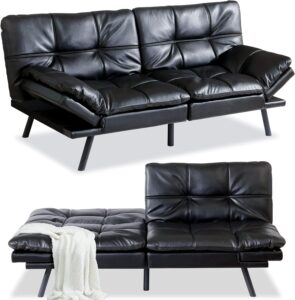 muuegm sofas, black