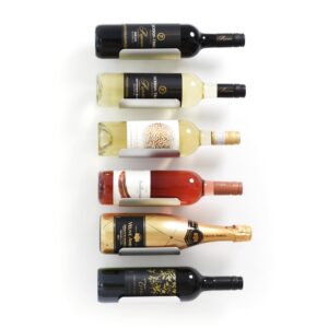 xympo wall mounted wine rack (set of 6)