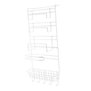 magiclulu refrigerator side wall shelf multi-layer storage holder copper storage rack refrigerator storage rack refrigerator hanging rack foldable storage rack