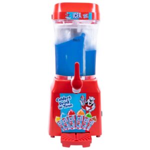 icee slushie machine. home countertop slushy maker. new for 2024. creates up to 34floz of ice cold icee slushy. make ice cold slushies at home! officially licensed icee merchandise.