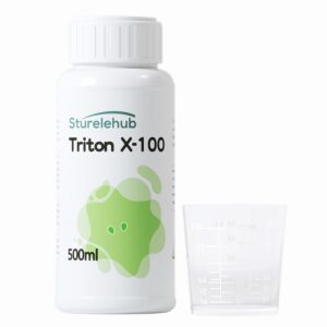 sturelehub triton x-100, 500ml, laboratory cleaning detergent, triton x-100 surfactant, laboratories triton x-100 solution, diy record cleaning solution