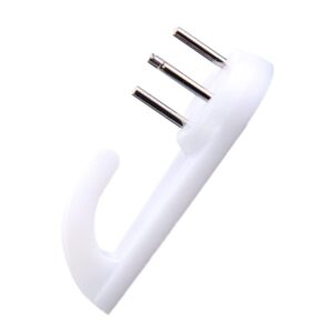 Garneck 10pcs White Household Wall Stud