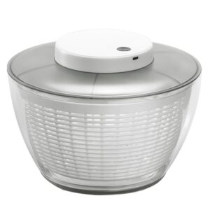 ksifjrto electric salad spinner large 4.75l.vegetable washer dryer dishwasher safe.lettuce cleaner and dryer.bpa free and easy to use