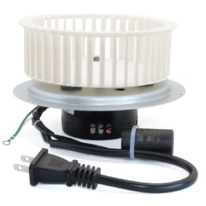 0696b000 motor assembly for qt100 and qt110 series fans, bathroom fan motor replacement for nutone qt-110n-b ja2c394n qt100l qt9093, 0696b000 bathroom exhaust fan motor replacement for nutone