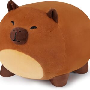 Capybara Plush Stuffed Animal-8'' Capybara Plush Toy, Capybara Plush Pillow, Cute Soft Plush Capybara Plushie Stuffed Toys, Capybara Plush Pillows Toy Decoration Doll Gift for Kids Girls Boys