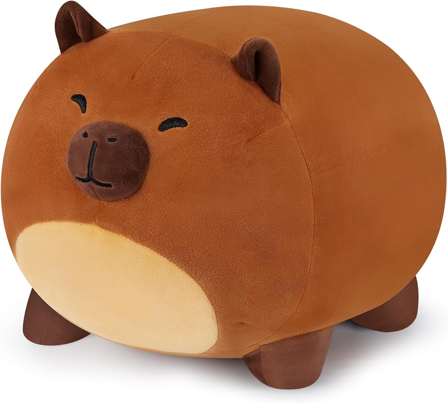 Capybara Plush Stuffed Animal-8'' Capybara Plush Toy, Capybara Plush Pillow, Cute Soft Plush Capybara Plushie Stuffed Toys, Capybara Plush Pillows Toy Decoration Doll Gift for Kids Girls Boys