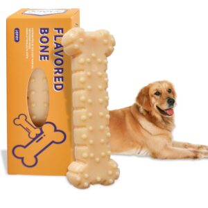 jopoy dog chew toys for aggressive chewers large breed, non-toxic nlyon indestructible dog toys, tough durable puppy chew toy for medium large dogs - fun to chew