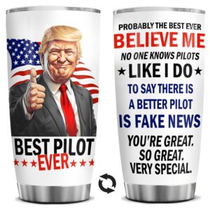 20 oz tumbler aviation gifts pilot gifts for men cool gifts for pilots pilot accessories airplane gifts for men private pilot pilot accessories for husband son birthday christmas retirement gifts