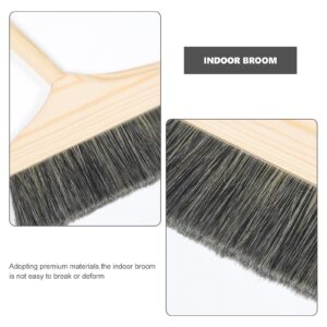 Wooden Long Handle Broom Brooms for Sweeping Indoor Sweeping Broom Indoor Broom Camping Broom Indoor Dust Broom Soft Broom Brooms for Floor Cleaning Broom for Hardwood Floors