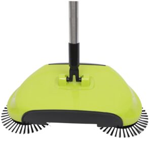 butifulsic 3 1 push sweeper carpet broom push broom carpet sweeper manual push floor sweeper broom and dustpan lazy vaccum mop hand sweeper and pan to rotate household cleaning machine