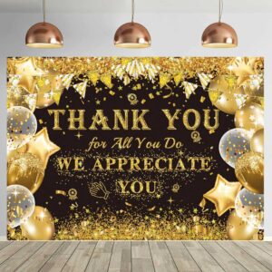 thanks for all you do backdrop we appreciate you banner decorations 7x5ft thank you photography background for teacher doctor congrats grad nurses day retirement party decorations photo props