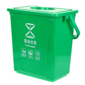 garbage sorting bin outdoor composting bins kitchen compost bin countertop 13 gallon trash can kitchen trash can 13 gallon waste basket with lids with cover office filter plastic