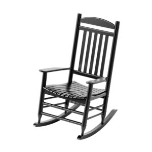 arrowstone rocking chair, 100% acacia wood patio rocking chairs, high back, porch rocking chair with 225lbs support for outdoor, garden, backyard, pool