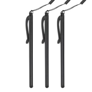 3pcs tc70 tc75 tethered stylus for zebra tc70x tc72 tc75x tc77 barcode scanner handheld mobile computer, convenient and scratch-resistant