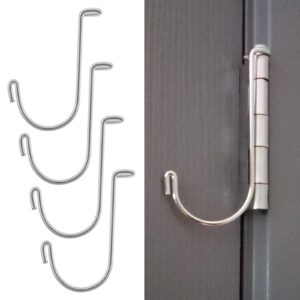 aqdd 4 pack door pin hinge hanger over the door hooks renter friendly apartment must haves