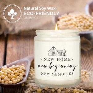 Petalsun House Warming Gifts New Home - Handmade Lavender Scented New Home Candle - New Home Gift Ideas, Gifts for New Homeowners