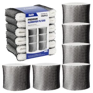 yeelife 6 pack hwf65 humidifier filter compatible with holmes humidifier filter, replacement humidifier filter c, hwf65pdq-u