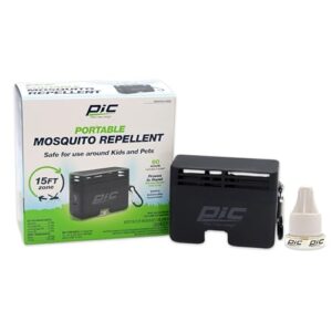 pic portable mosquito botanical repellent​ with 60 hour cartridge