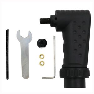 90 degree right angle converter rotary tool adapter attachment for dremel electric grinder tool