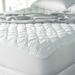 tommy bahama 400tc triple protection waterproof mattress pad (white, king)