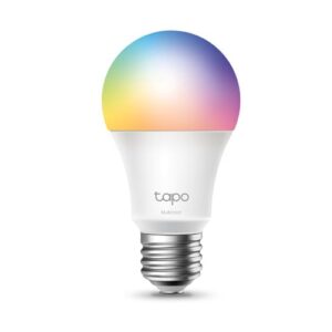 tapo tp-link smart light bulbs, 16m colors rgbw, dimmable, alexa frustration-free setup, a19, 60w equivalent, 800lm cri>90, 2.4ghz wifi only l531e