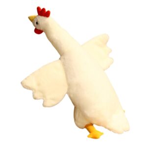 uencounter chicken stuffed animal soft chicken plush pillow cute stuffed chicken plush toy for kids adults (white, 20 inch), small, 2026069gejilj8jq9pt2nq0ue