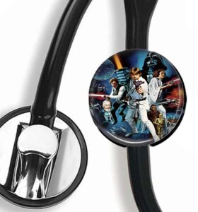 retro warrior stethoscope tag personalized,nurse doctor stethoscope id tag customized, medical stethoscope name tag