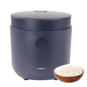 hakka low carb rice cooker, 7 functions desuger rice pot 4 cups uncooked rice with stainless steel steamer mini smart cooker non-stick inner 24h delay timer