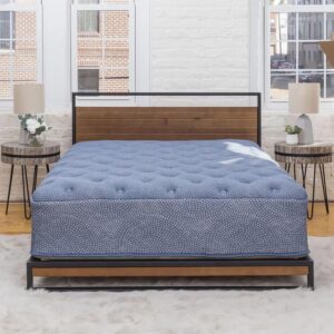 luuf cooling support firm hybrid mattress