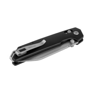 Kershaw Iridium Reverse Tanto Folding Pocket Knife, Sleek 3.4 inch D2 Steel Blade, DuraLock Locking Mechanism, Aluminum Handle, Designed in the USA