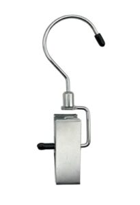 hang-all boot clips, 6" premium chrome metal with euroclip, 10 cn