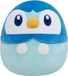 squishmallows pokemon squad 10 inch ultrasoft animal collectible pillow, official kellytoy (blue)